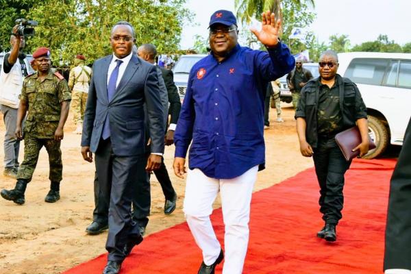 Kasaï-Central : le Président Tshisekedi lance les travaux de ...