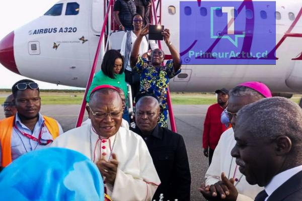 Lualaba: Le cardinal Fridolin Ambongo en visite pastorale à Kolwezi ...